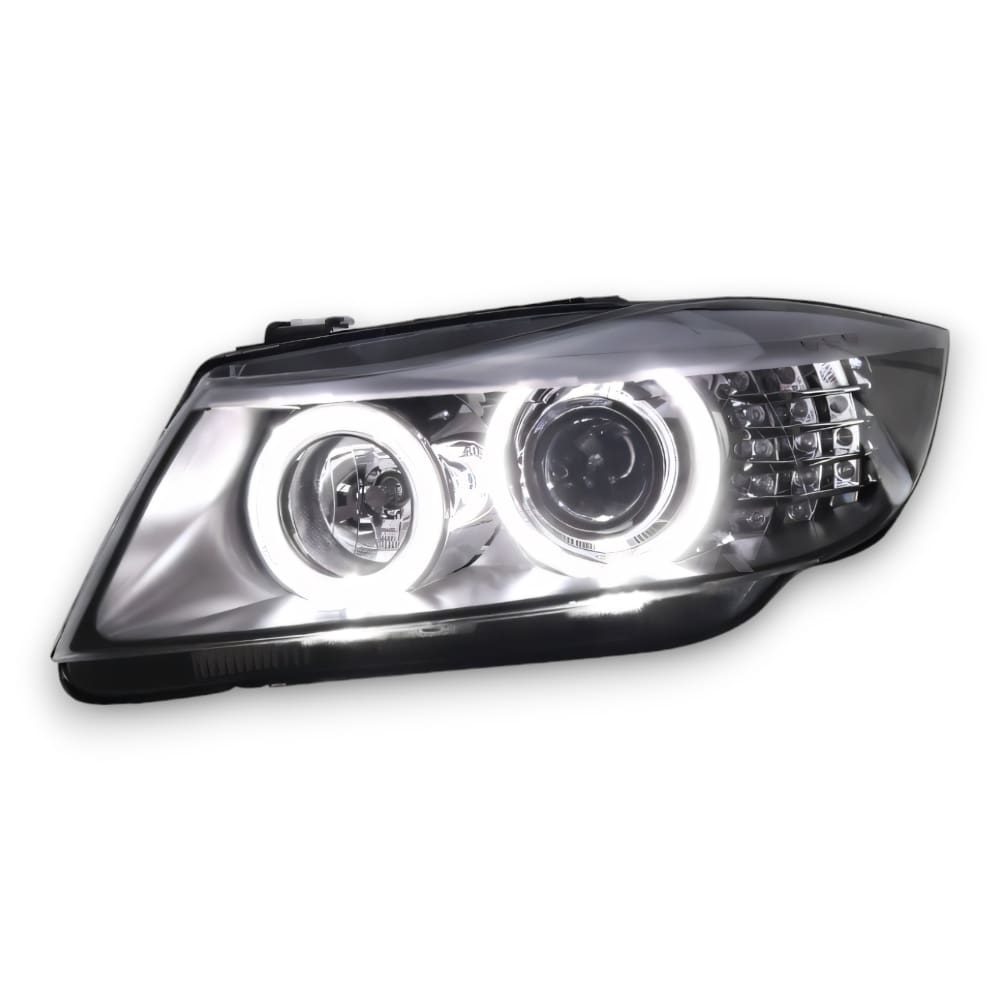 BMW 3 Series E90 Xenon Angel LED Headlights | Nevera Auto