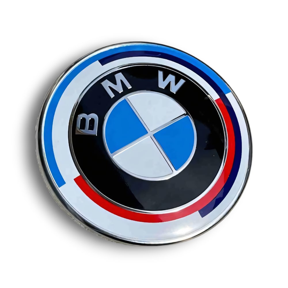 BMW M 50 Year Anniversary Emblem Badges | Euro Active Retrofits