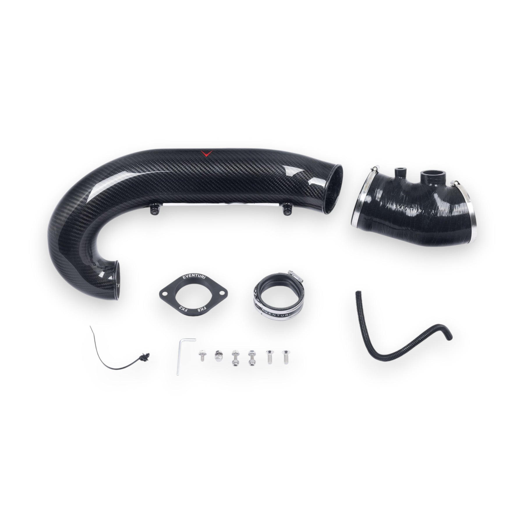 Eventuri FK8 Carbon Turbo Tube Package with V2 MAF Tube | Nevera Auto