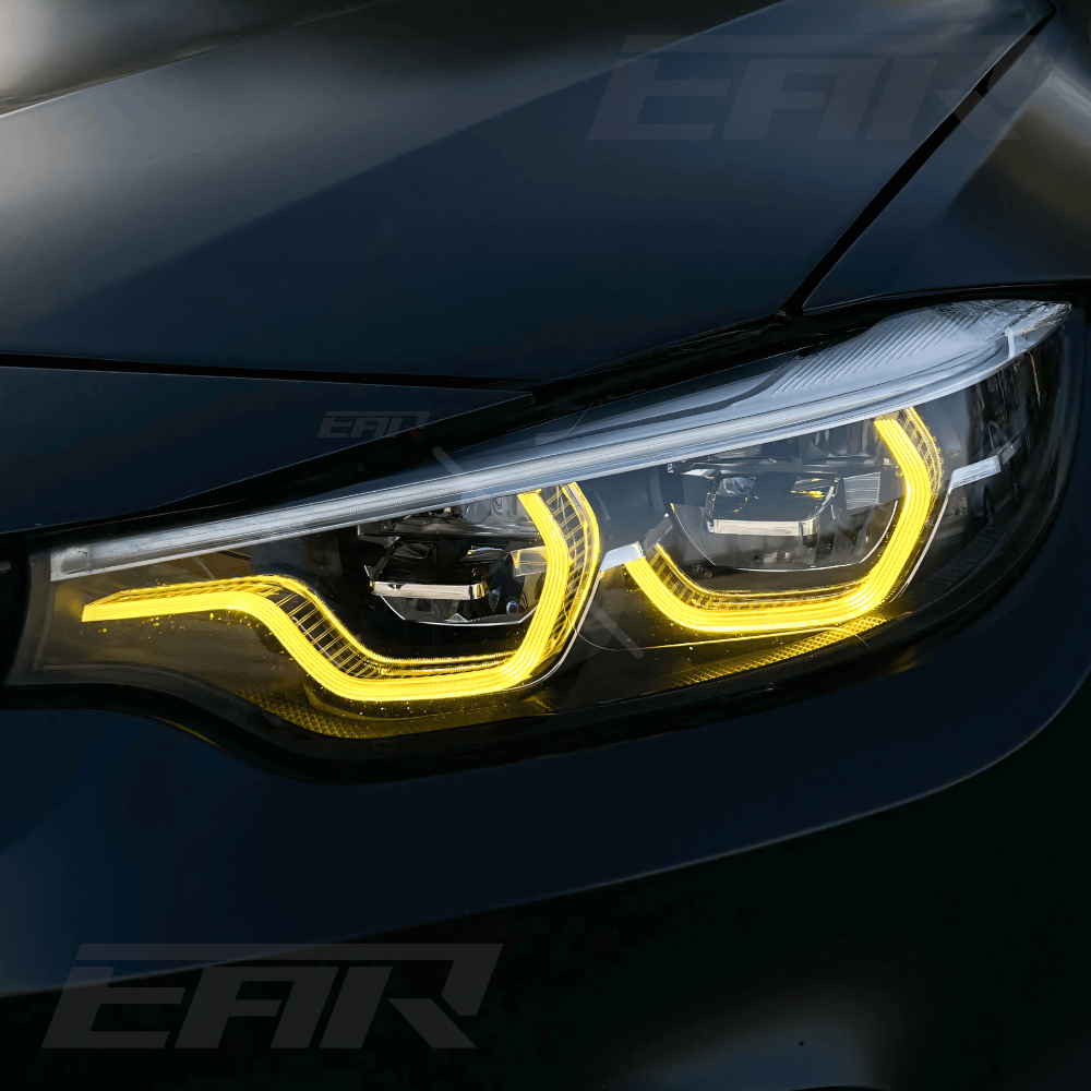 BMW F32 4 Series CSL Yellow RGB DRL Module | Nevera Auto