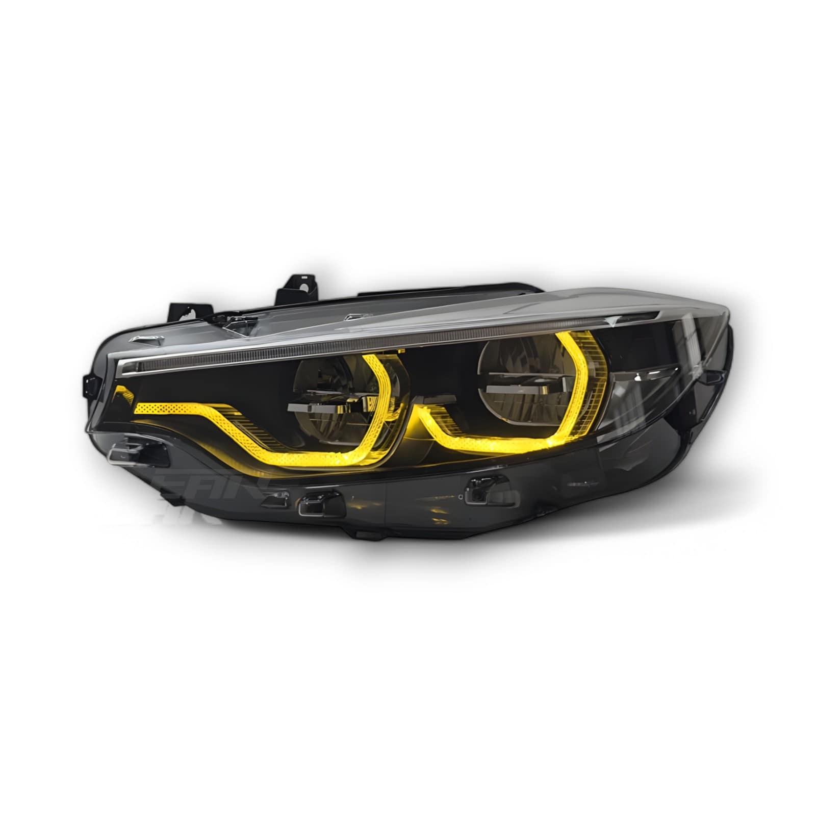 BMW 4 Series/M4 CSL Yellow Upgraded LED Headlights | Nevera Auto