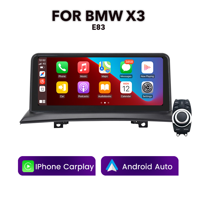BMW X3 E83 Touchscreen CarPlay Display | Euro Active Retrofits